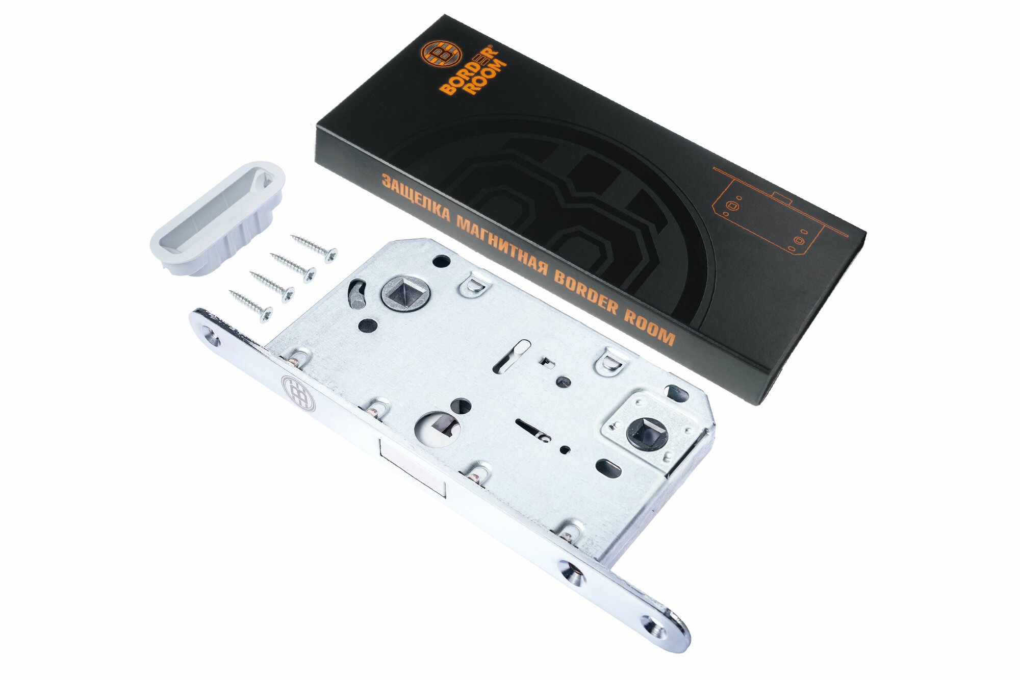 Защелка магнитная BORDER Хром глянец коробка