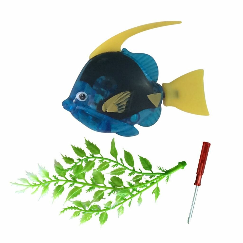 Светодиодные электронные рыбы-кошки, интерактивные игрушки для игры в воде помещении украшения дома и отдыха