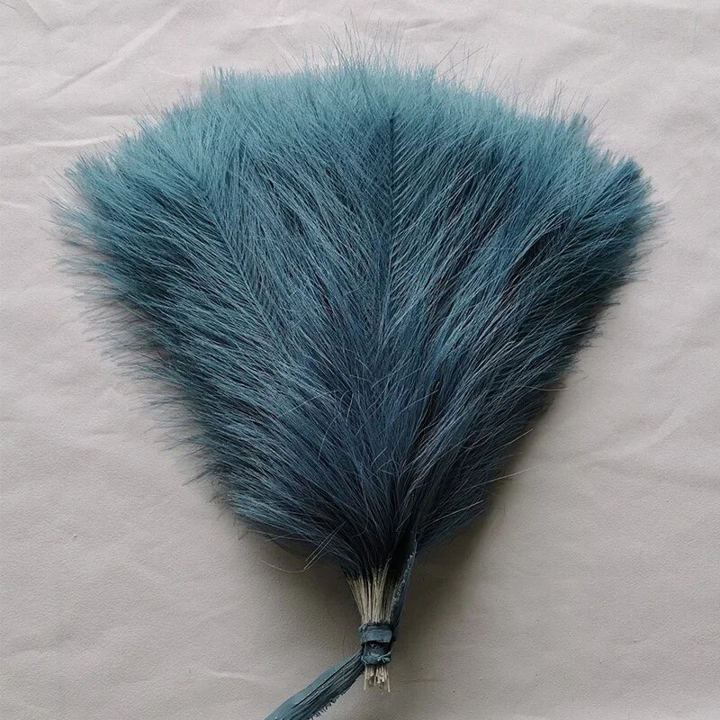 Вентилятор из перьев, синий, Color: blue