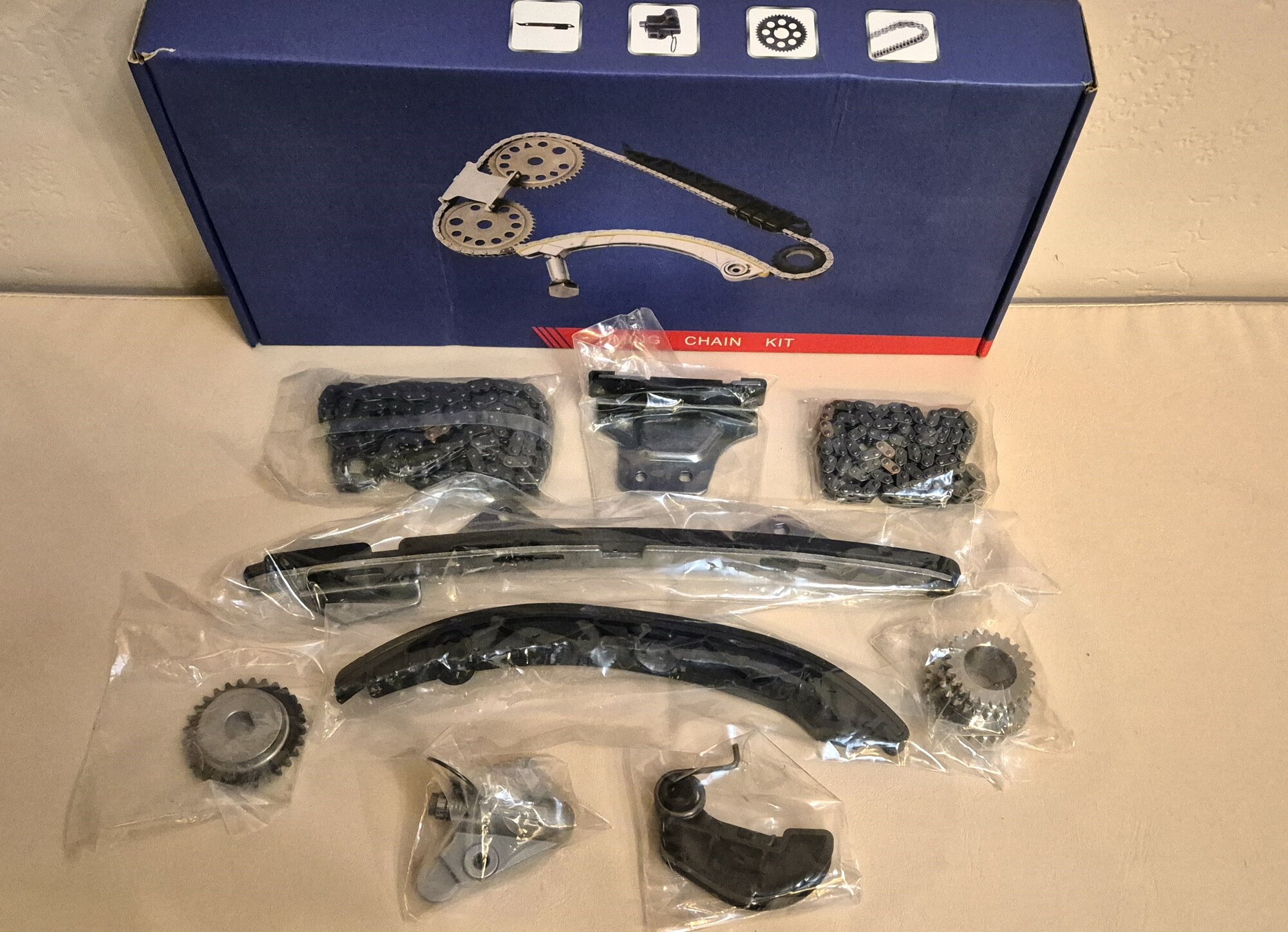 Kомплeкт цепи ГPM для автомобилей HAVAL F7, F7x, GW4B15, с двигателем 1.5 литра до 2022 года