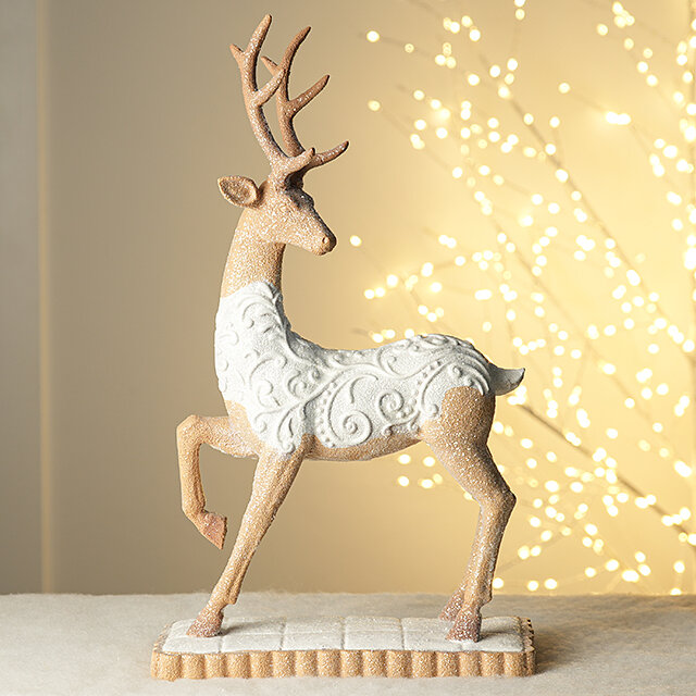 Декоративная фигурка Олень Дин 44 см, EDG, 8100258A937-1