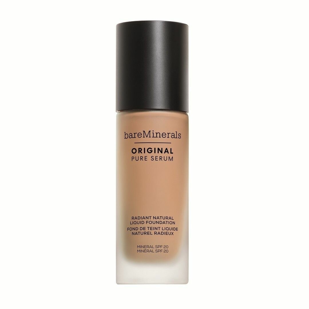BareMinerals Тональный крем ORIGINAL PURE SERUM RADIANT NATURAL LIQUID FOUNDATION MINERAL SPF 20 / 30 мл оттенок LIGHT NEUTRAL 2.5