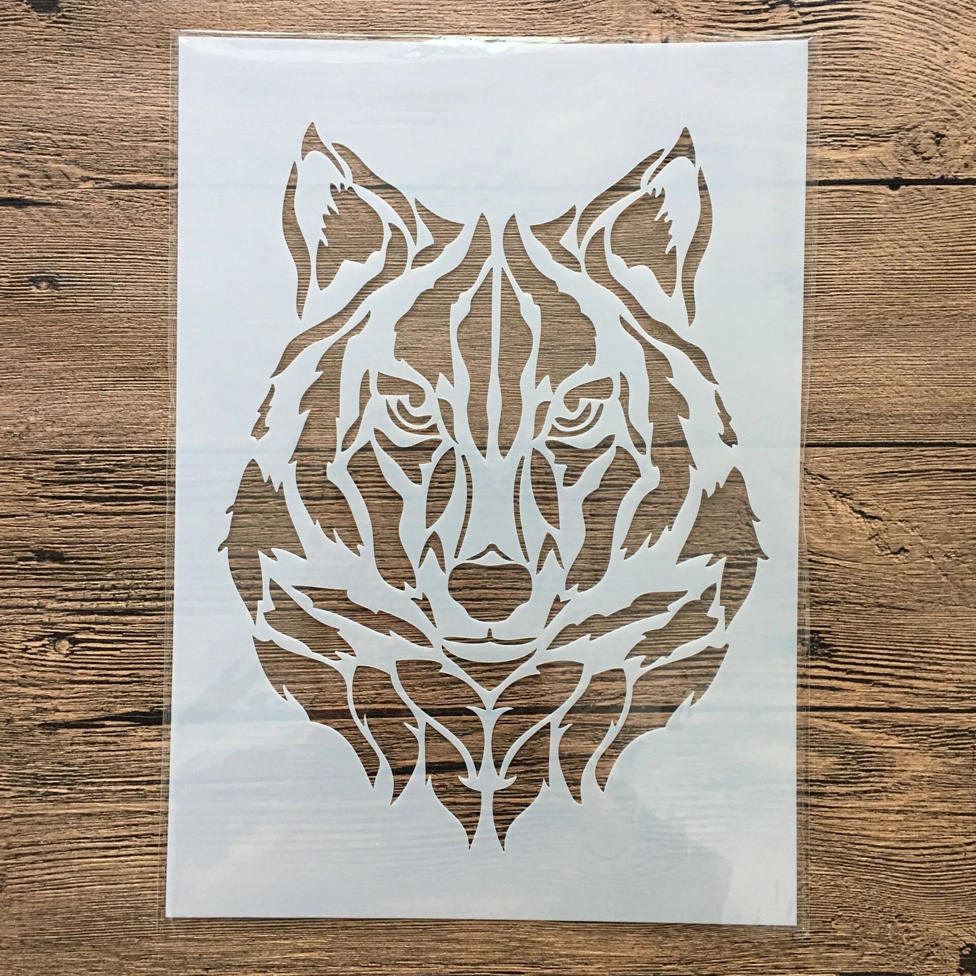 A4 29*21 см волк многослойный трафарет живопись штамп для скрапбукинга украшение для альбома тисненая бумага шаблон карты украшение