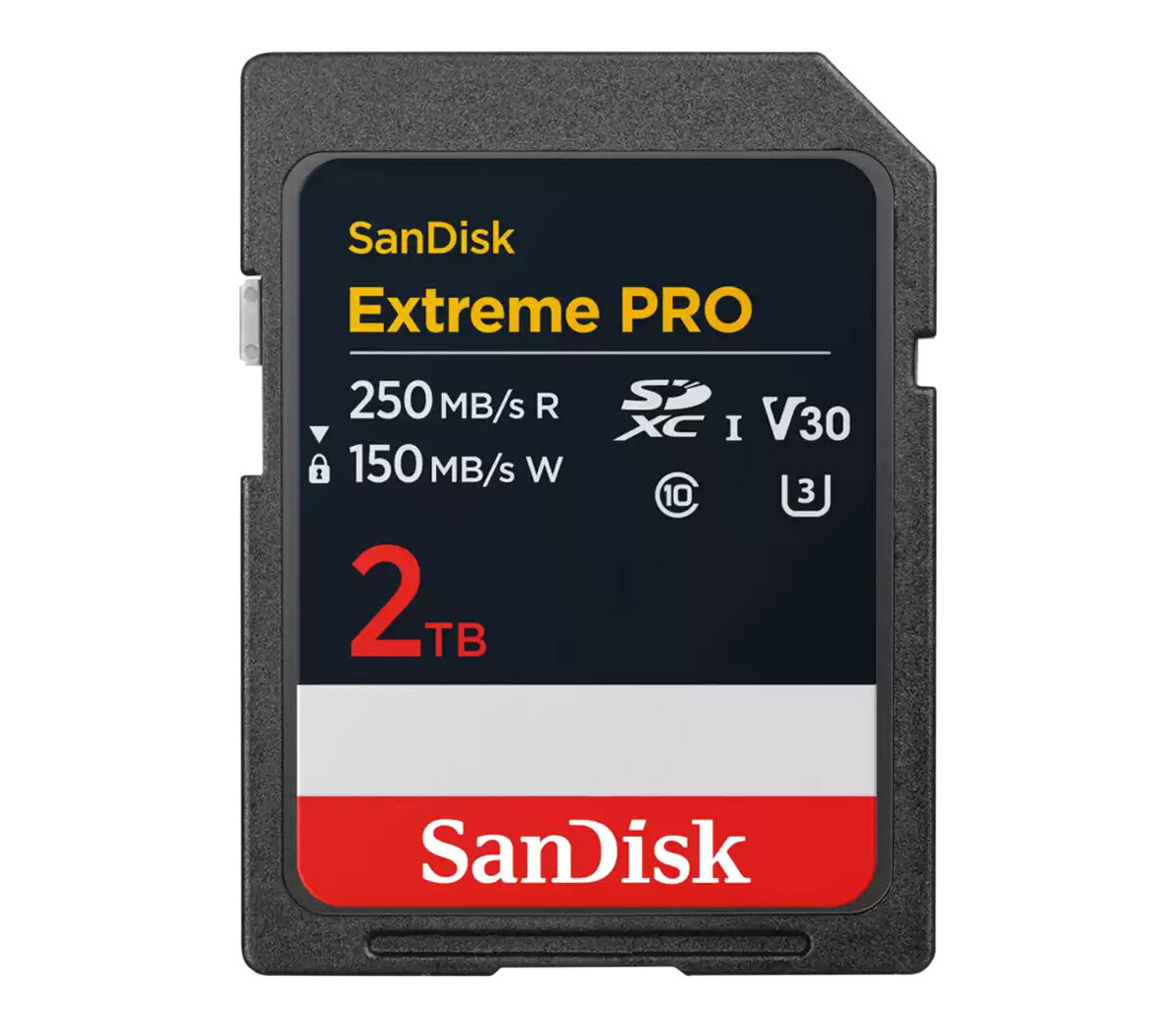 Карта памяти SanDisk SDXC 2TB Extreme Pro UHS-I V30 U3 250/150 Mb/s