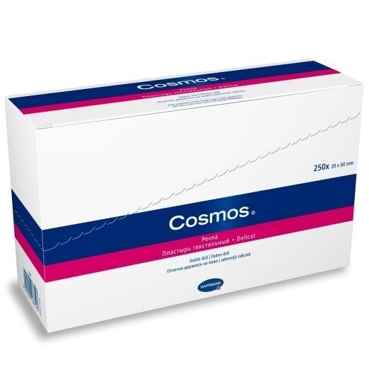 Космос пластырь-пластинки 6х2см 250шт