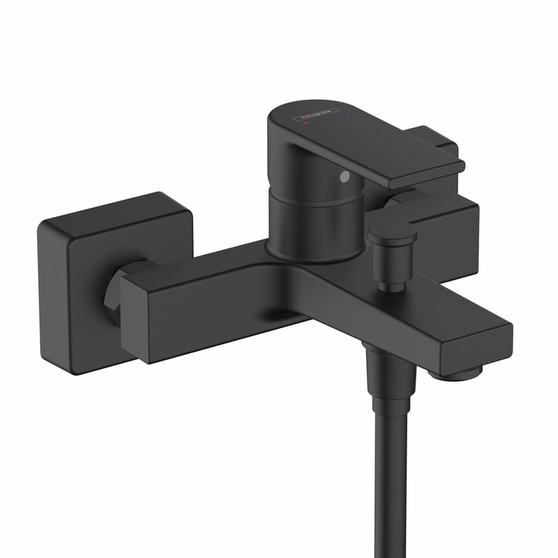 Смеситель для ванны Hansgrohe Vernis Shape 71450670, матовый черный