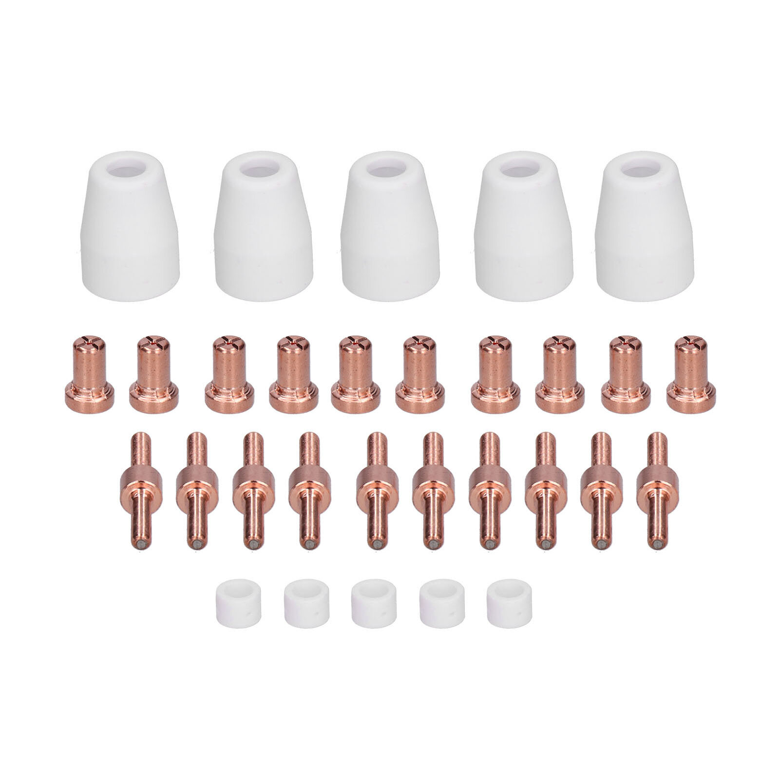 3130 шт. комплект расходных материалов для плазменной горелки, наконечники электродов, сопла, резак, аксессуары для сварки и резки для различных сварочных аппаратов