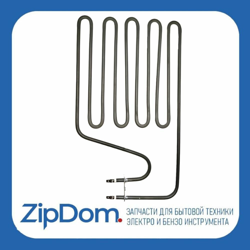 ТЭН (нагревательный элемент) для саун (бани), 1500W, 245х415 мм, угловой,110-ZSS, подходит для печей Harvia, Sawo