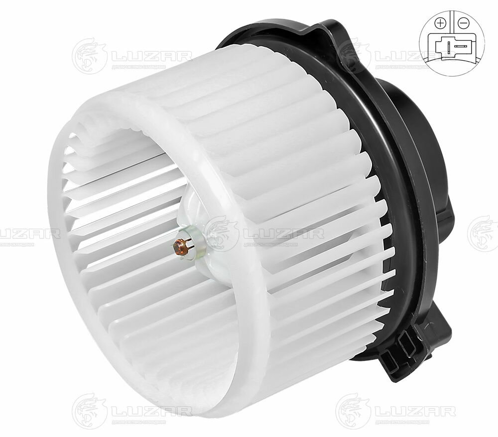 Электровентилятор отопителя TOYOTA COROLLA 01- (Luzar)