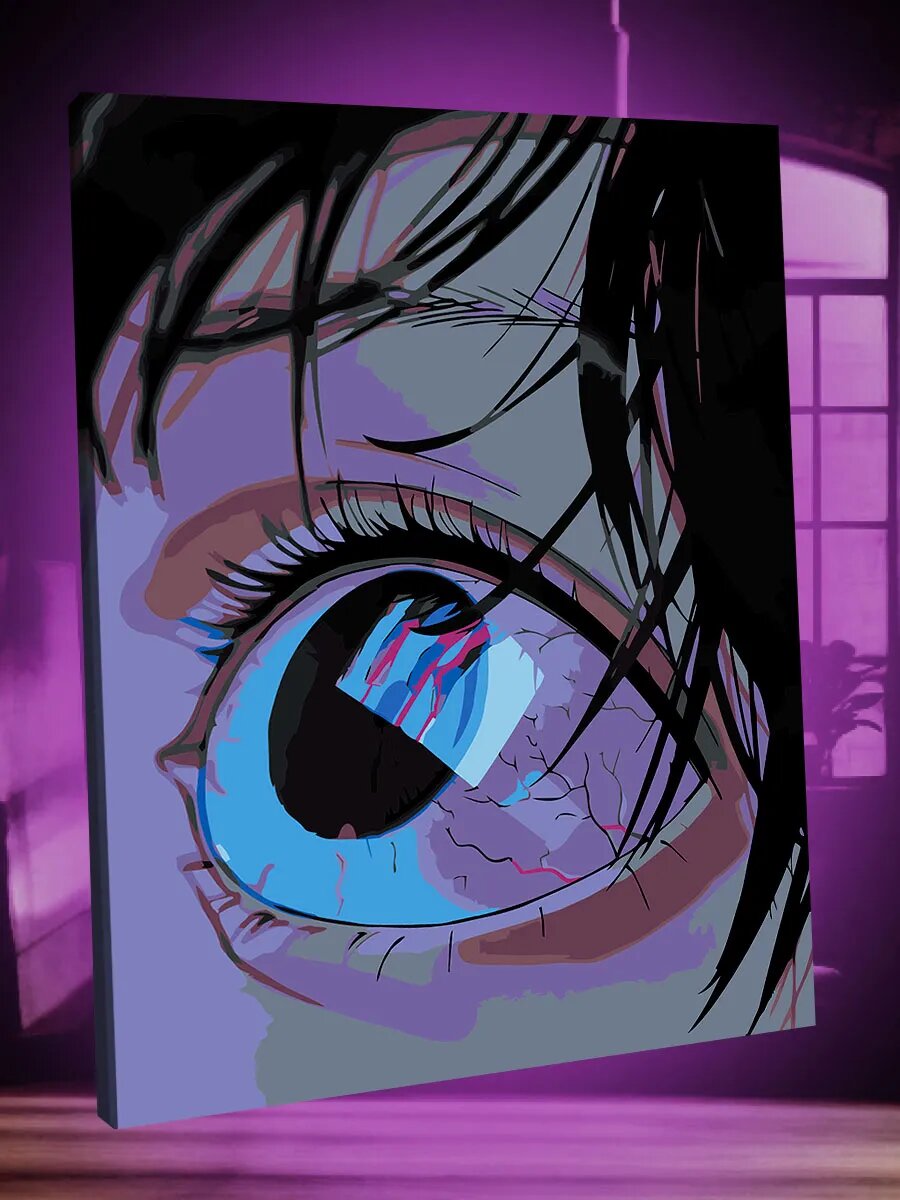 Картина по номерам Аниме