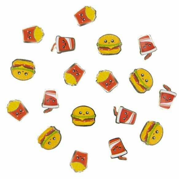 Бургеры конфетти, франция, Tim&Puce Factory