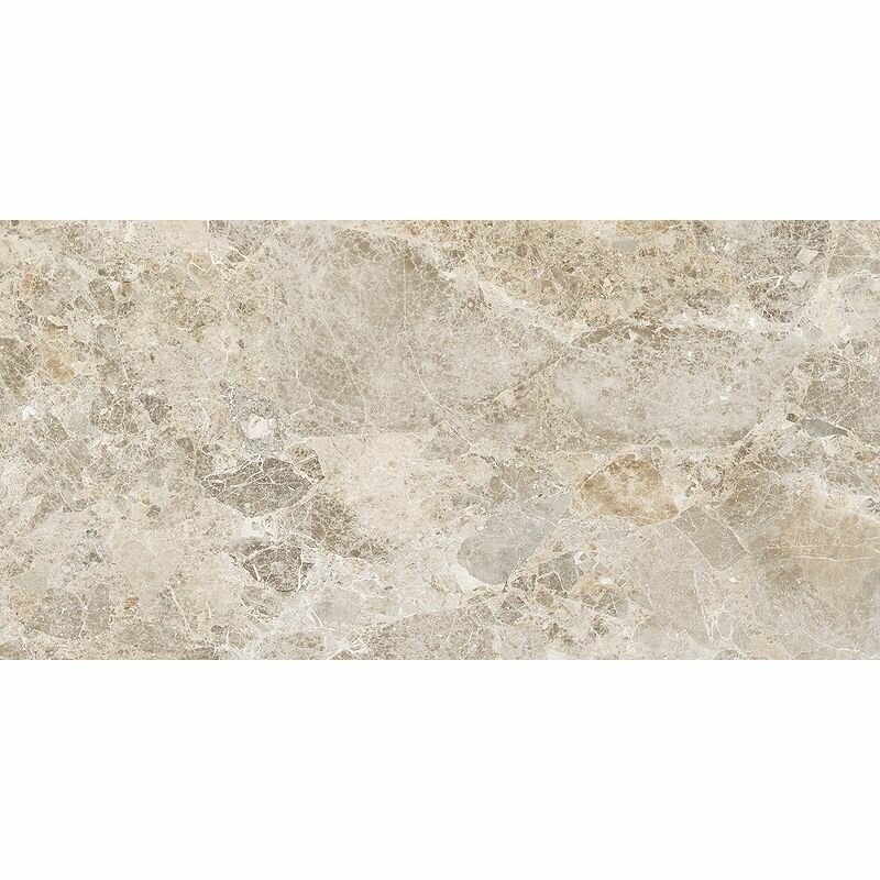 Керамогранит Vitra MarbleSystem Эмперадор Кремовый Лаппато R9 K948094LPR01VTER 60х120 см