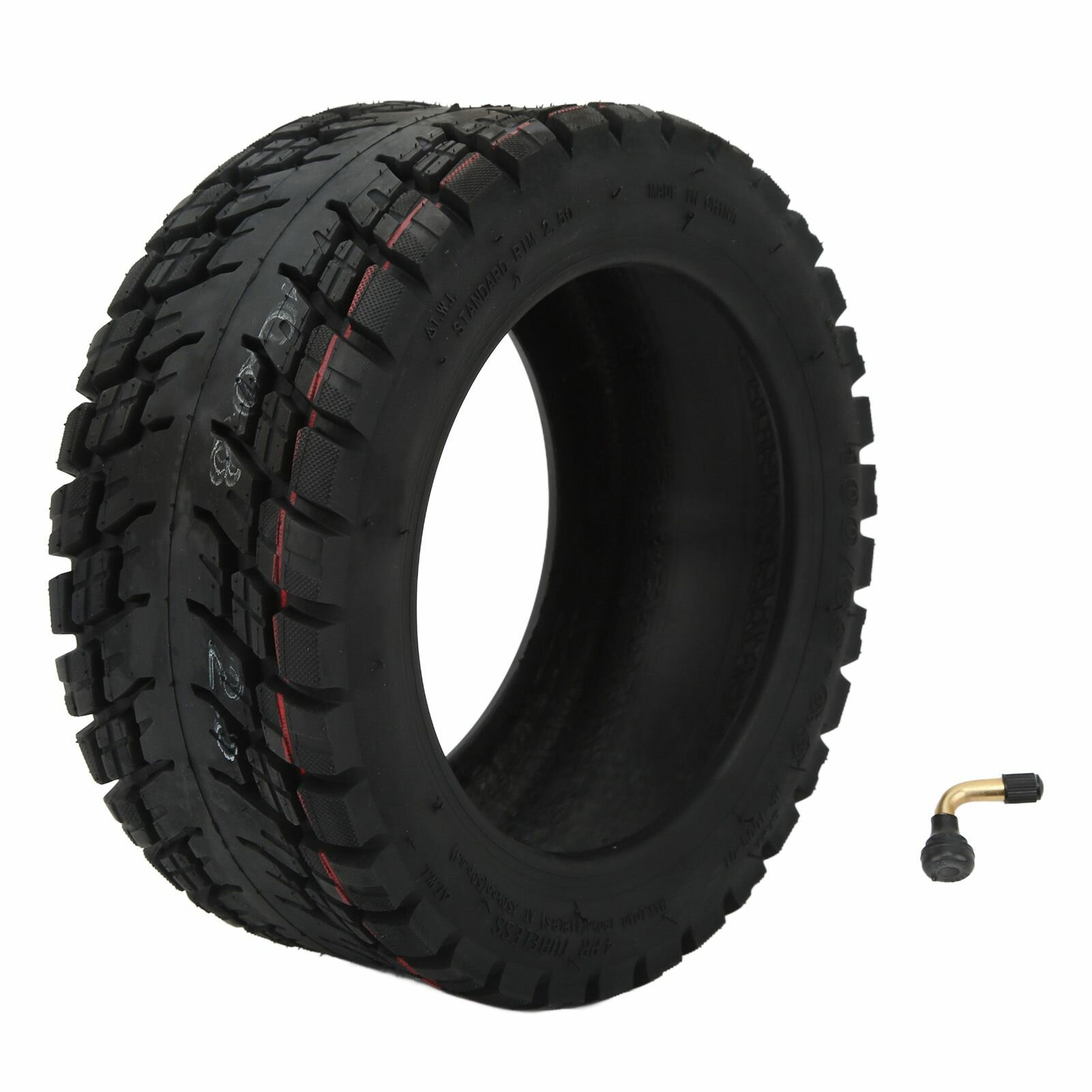 11-дюймовая шина для электросамоката, сменная 100/65-6.5, противоскользящая резина, амортизация, надежное сцепление для плавной езды