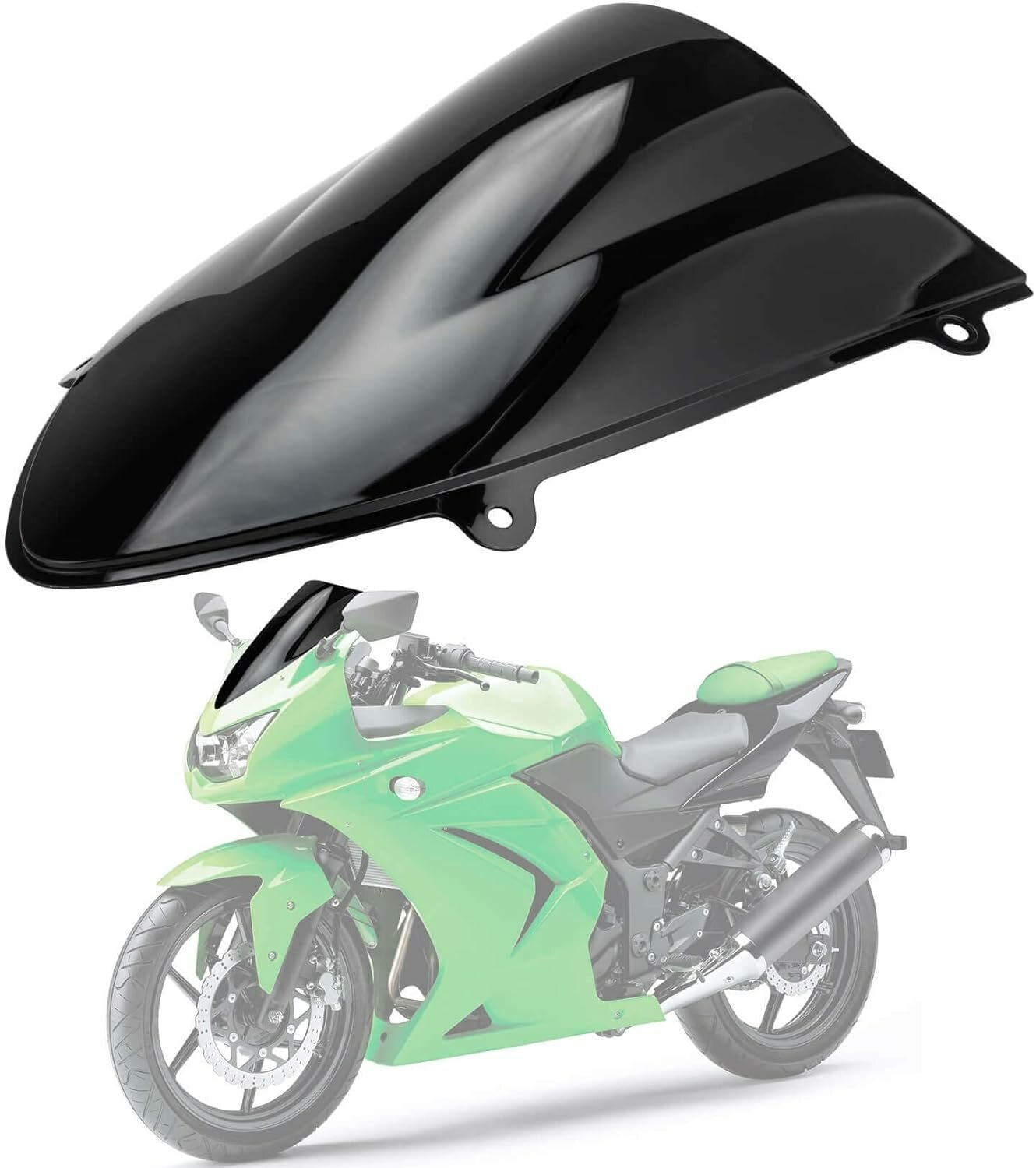 Ветровое стекло мотоцикла Kawasaki Ninja 250R/EX250R/ZX250R
