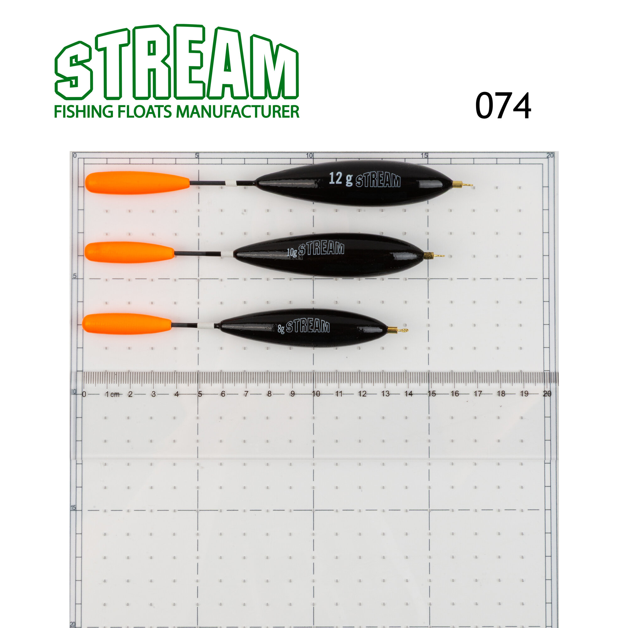 Поплавок STREAM 074-012 12гр. 170мм. Универсальный оригинал 1шт.