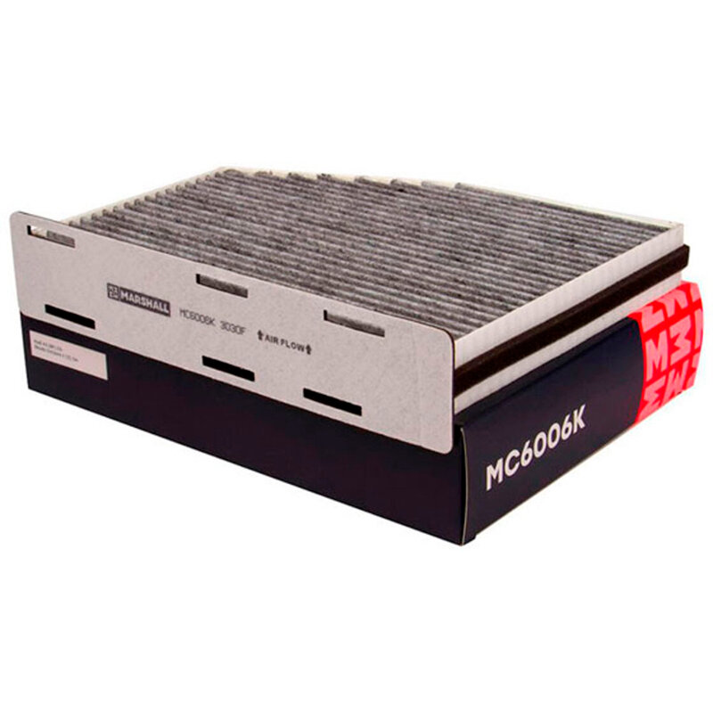 Фильтр салонный угольный Skoda Octavia II (1Z) 04-, VW Golf V, VI 03-, VW Passat (36, 3C) 05- MARSHALL MC6006K