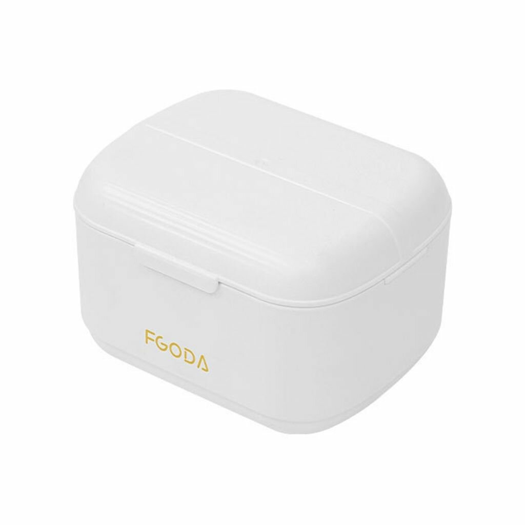 Чистка ортодонтических ретейнеров, кейс для хранения брекетов