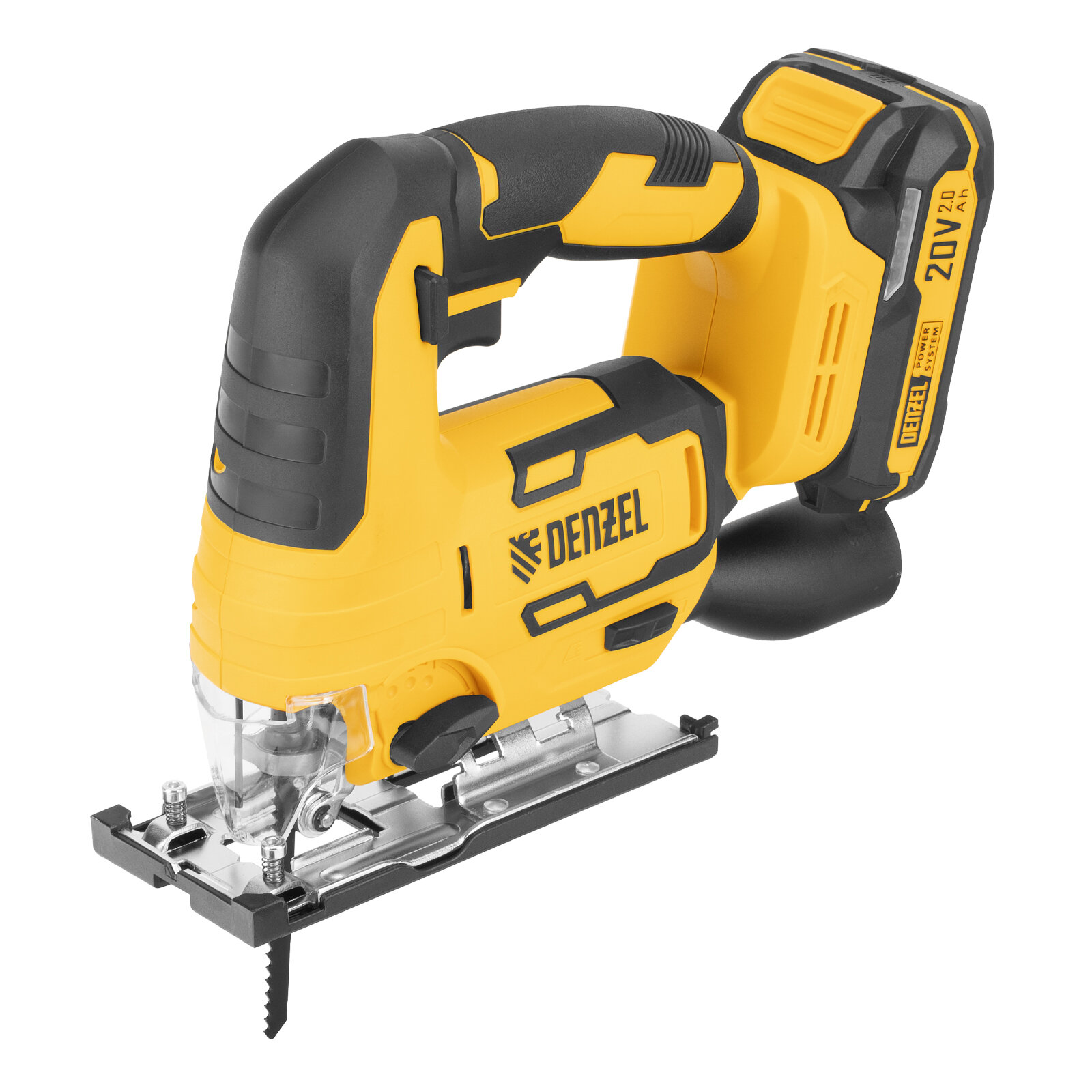 Лобзик аккумуляторный DENZEL CJH-20-80, Li-Ion, 20В (27205)