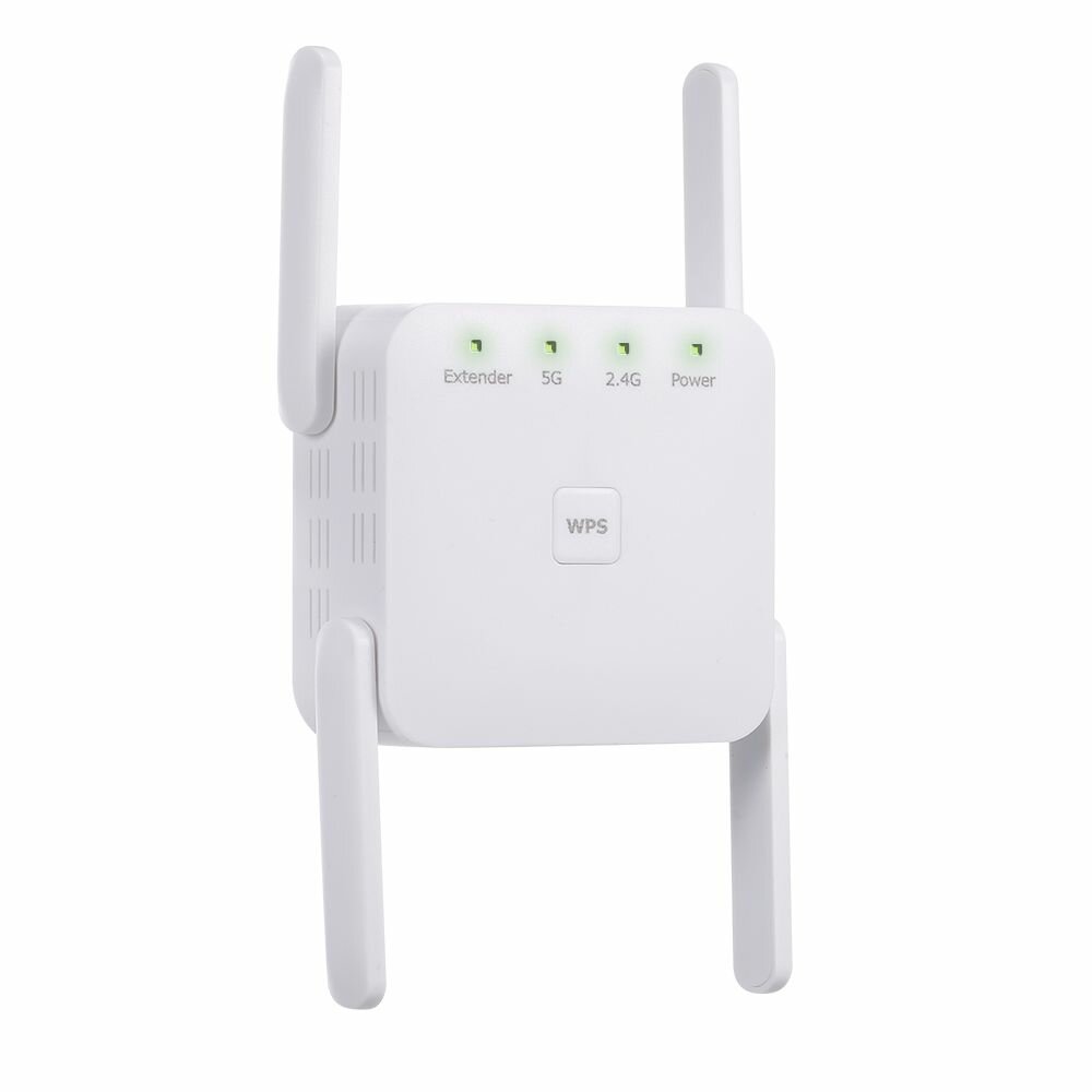 1200 Мбит / с 2,4G 5G Двухчастотный повторитель WiFi WiFi Extender Беспроводной