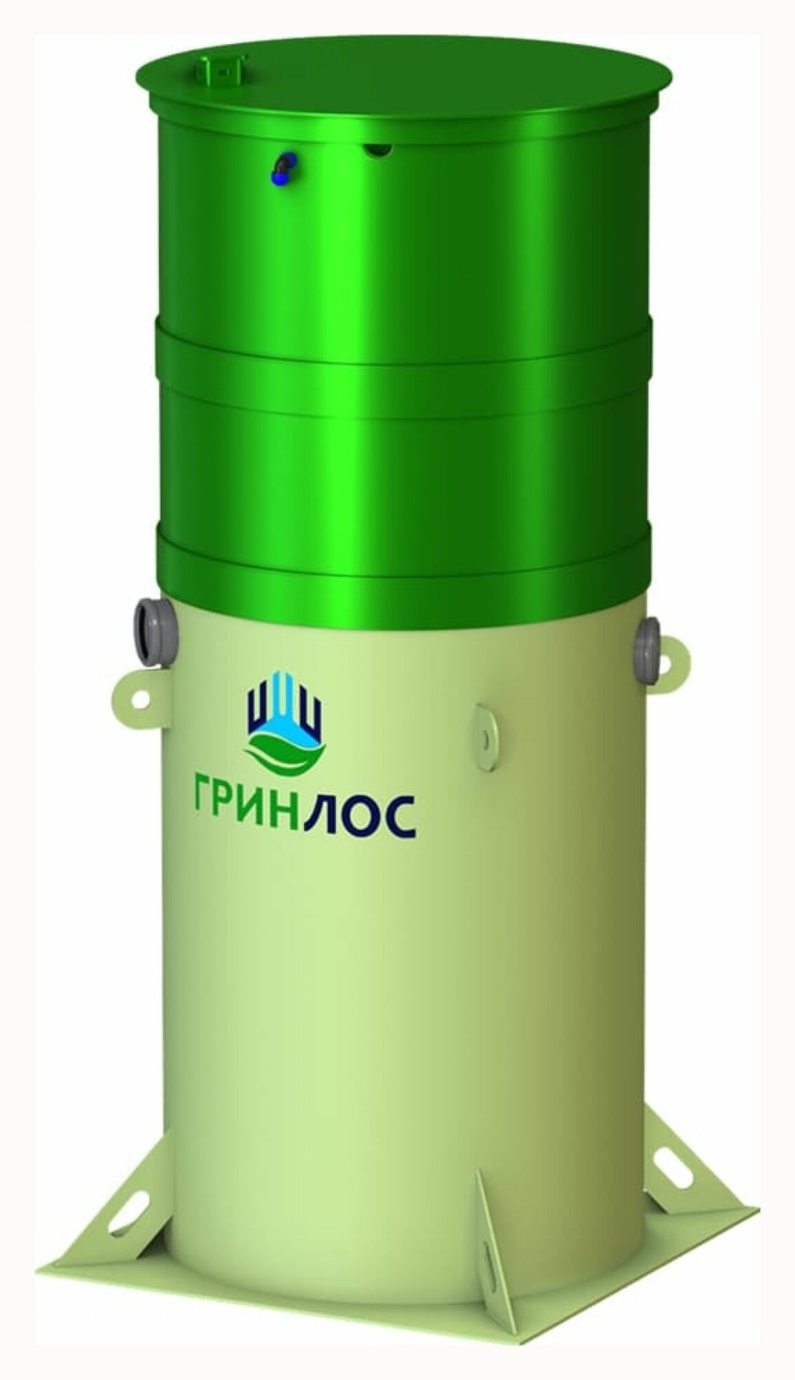 Септик для дома Гринлос Аэро Лайт 4 Миди (0.8 м3/сут, самотечный, на 4 человек)