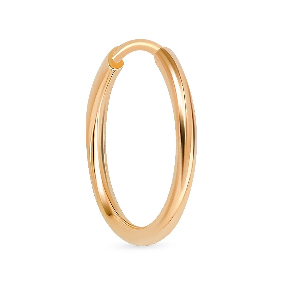 Моносерьга, красное золото, 375 проба