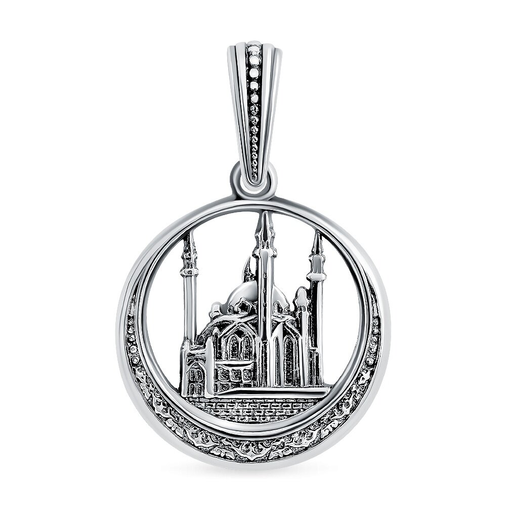 Подвеска 585GOLD, серебро, 925 проба, оксидирование