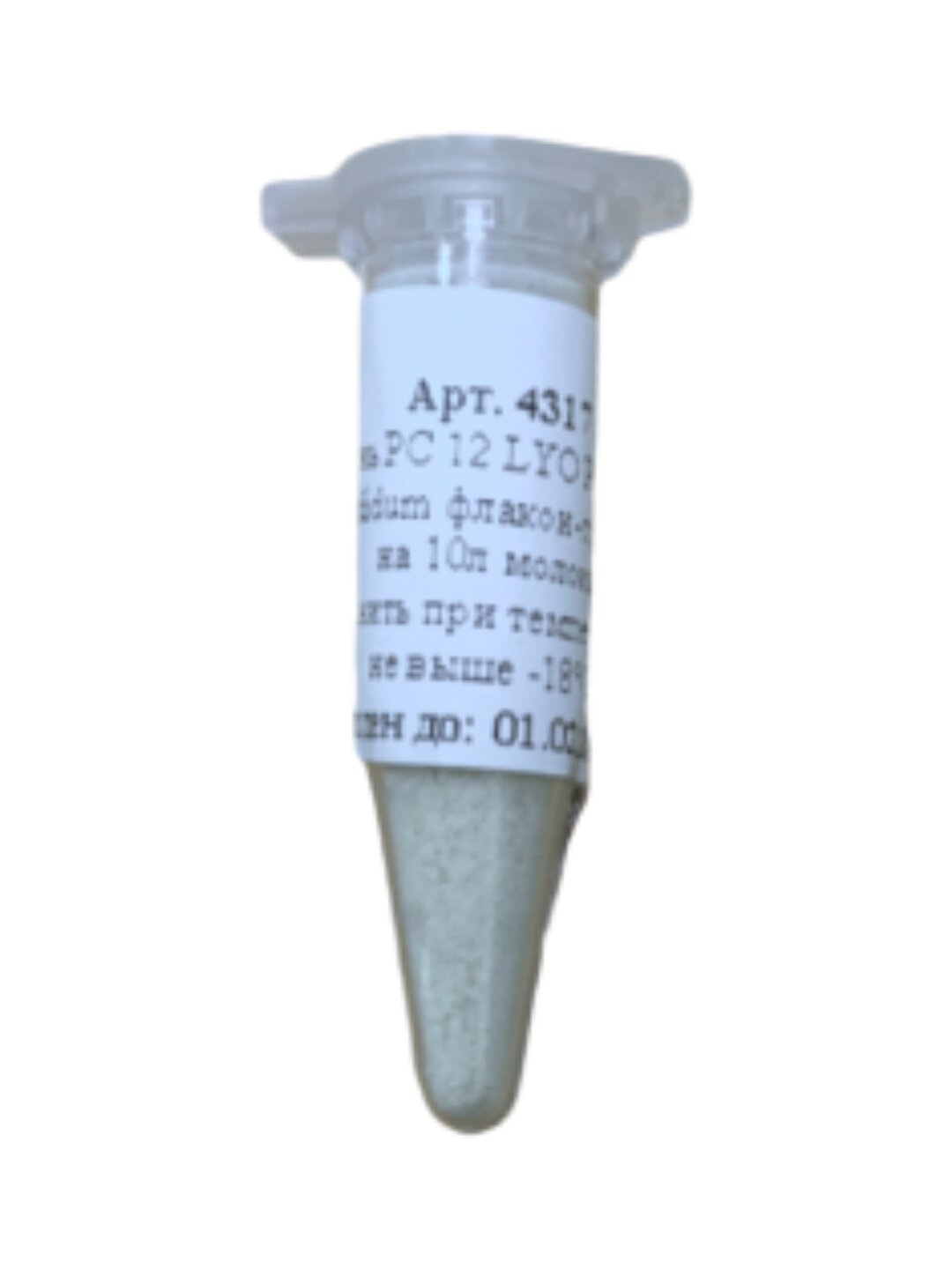 Плесень PC 12 LYO Penicillium Candidum на 10 литров молока для Камамбера, Бри