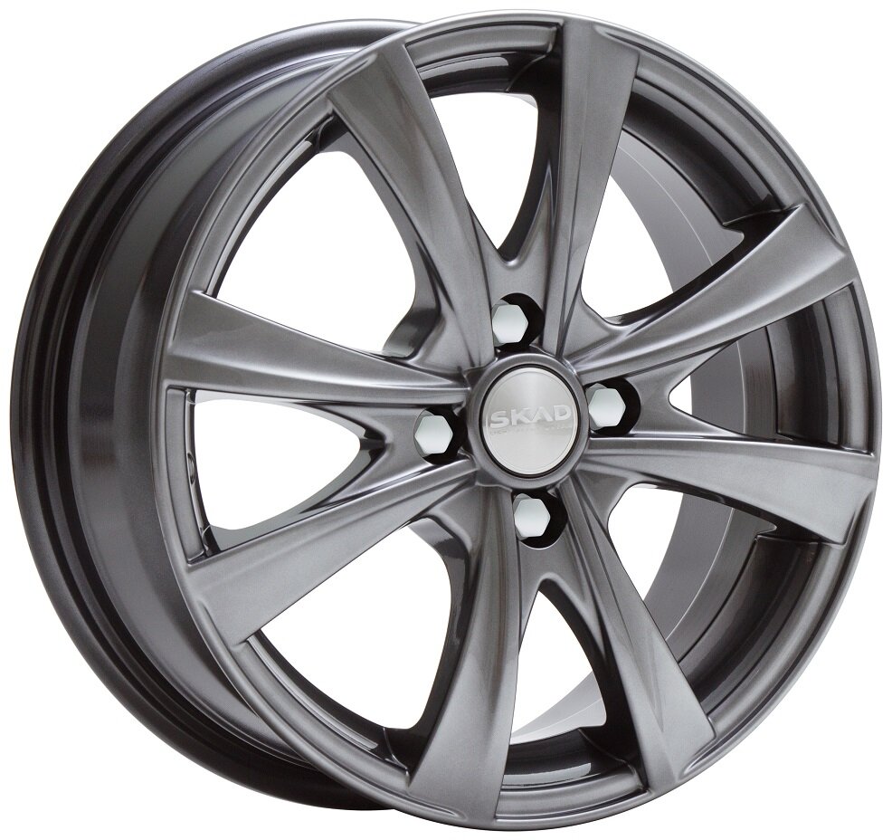 Диски легковые литые 6.0*15 4*108 et47.5 h63.35 SKAD Мальта Графит(цвет)