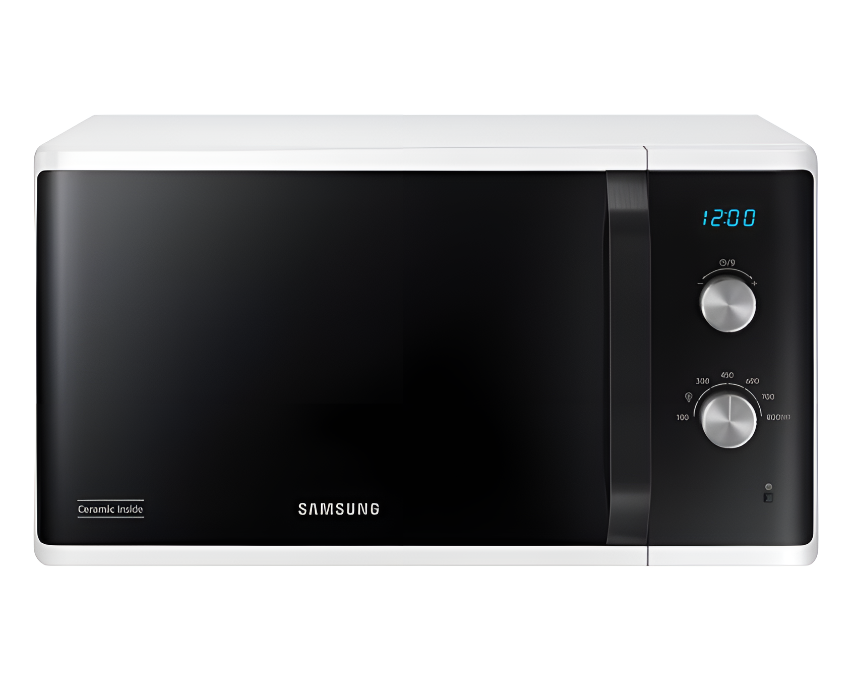 Микроволновая печь SAMSUNG 23L SOLO MS23K3614AW/BW, 23 л, 800Вт