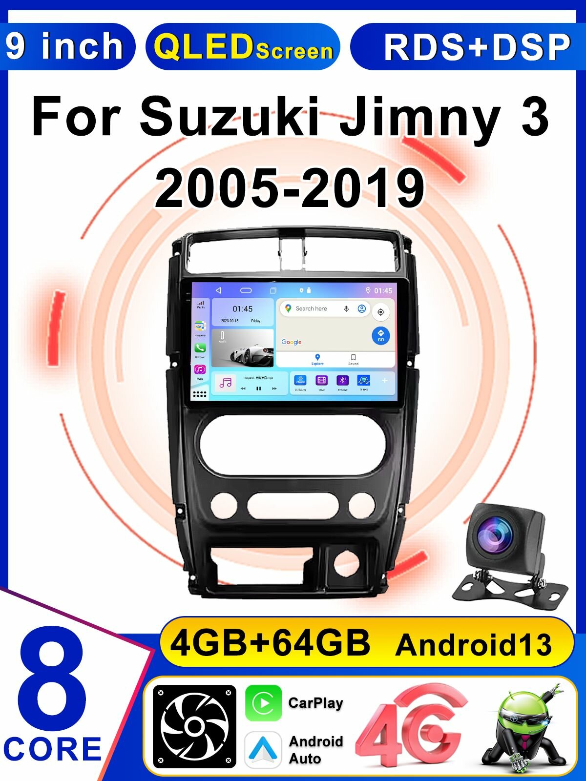 Магнитола для Suzuki Jimny 3 2005-2019