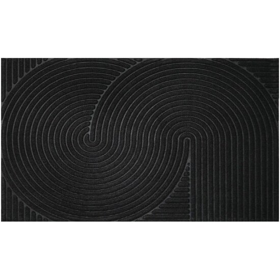 Коврик Blabar влаговпитывающий 90х120см Dzen ПП на резине чёрный