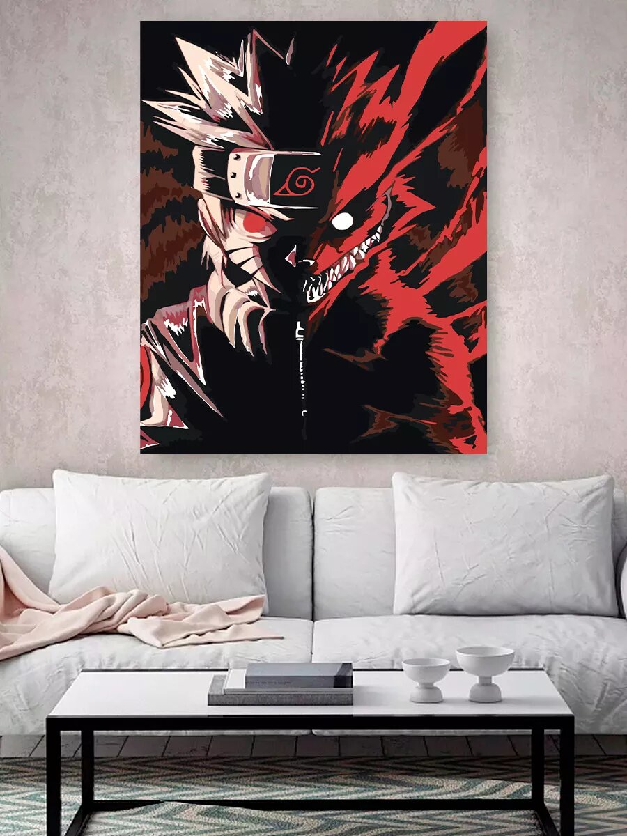 Картина по номерам Наруто