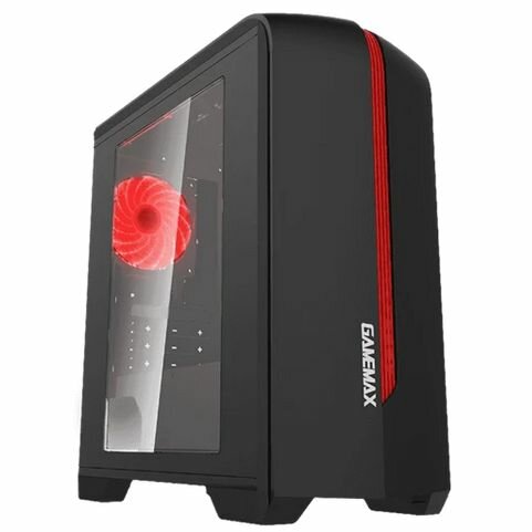 Компьютерный корпус GameMax Centauri H601BR (ГС-00007405) черный - Mini Tower, Micro-ATX, Mini-ITX, USB 2.0 Type-A