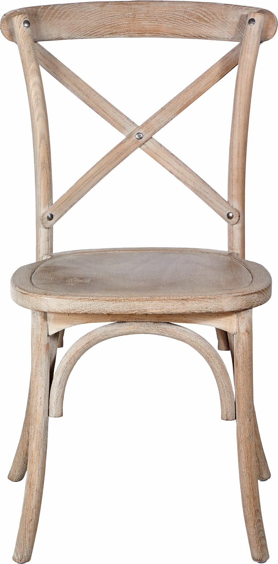 51-095 Стул Канди 49х50х88см, дерево, коричневый с патиной, Glasar