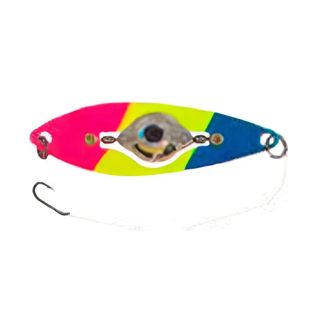 Блесна зимняя Stinger GreenGo ICE LED 72/11 #PYB-UV для ловли пальи, кумжи, арктического гольца