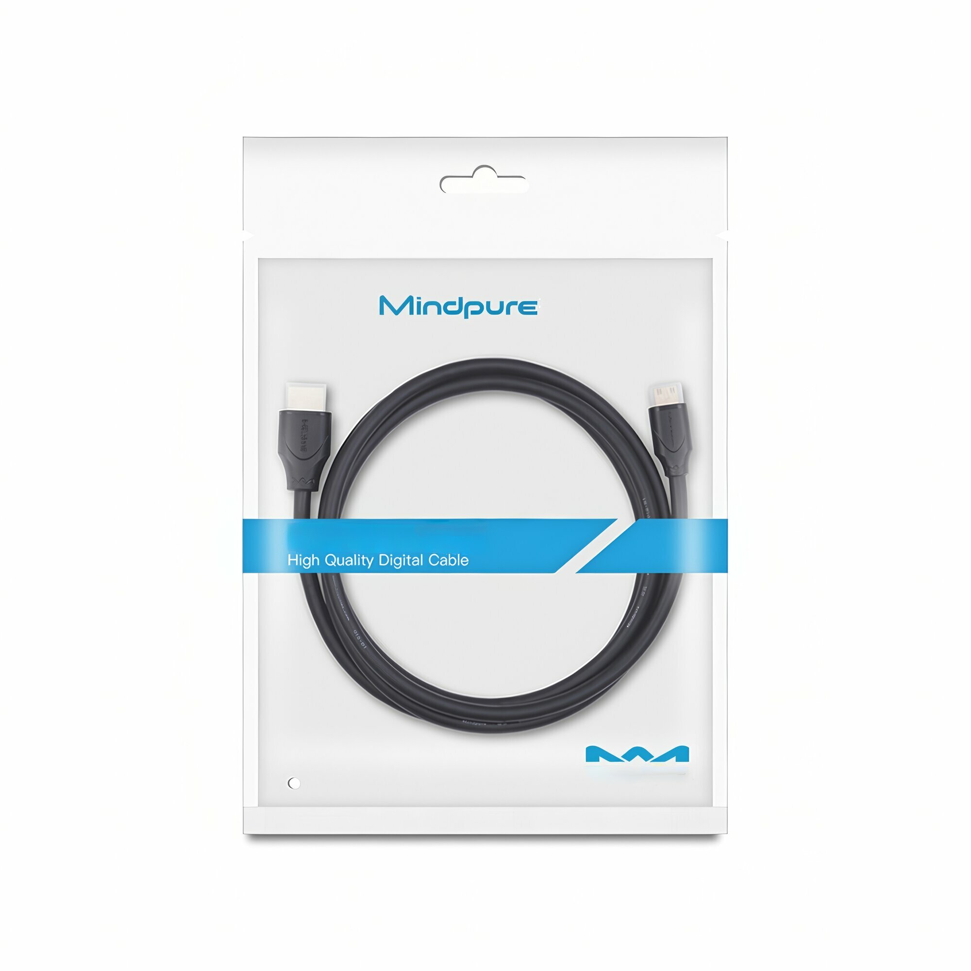 Кабель Mindpure HDMI (M) - HDMI (M) 2.0 4K60Hz HD003 3м Черный
