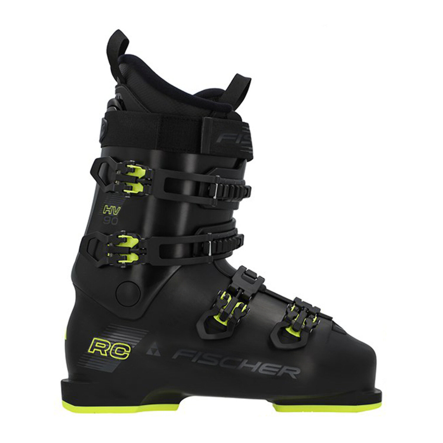 Горнолыжные ботинки Fischer RC 90 Yellow Black 25/26 , для мужчин , черный
