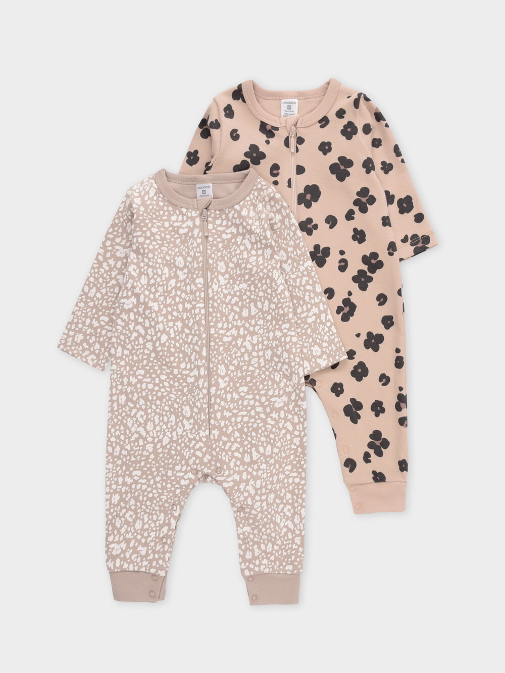 Комбинезон К 6522-2уп/тем.бежевый Н096,бежевый Н085.1