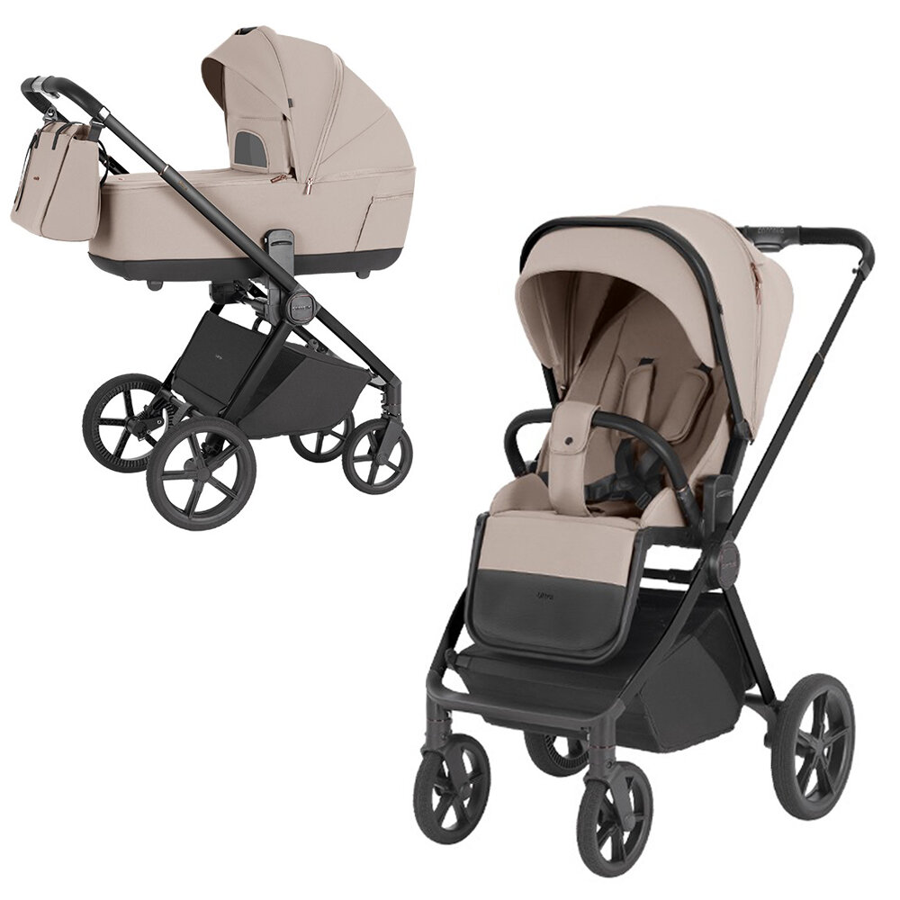Детская коляска 2в1 Carrello Ultra, цвет Maple Beige (Кремовый), артикул производителя CRL-6527