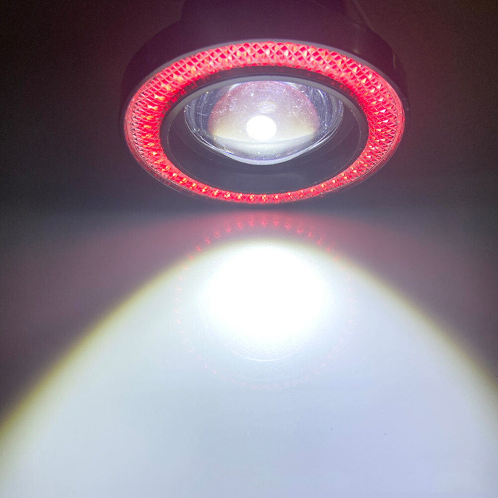 2 шт. 30 Вт автомобильные противотуманные фары DRL COB ангельские глазки водонепроницаемые лампы головного света DC 12 В