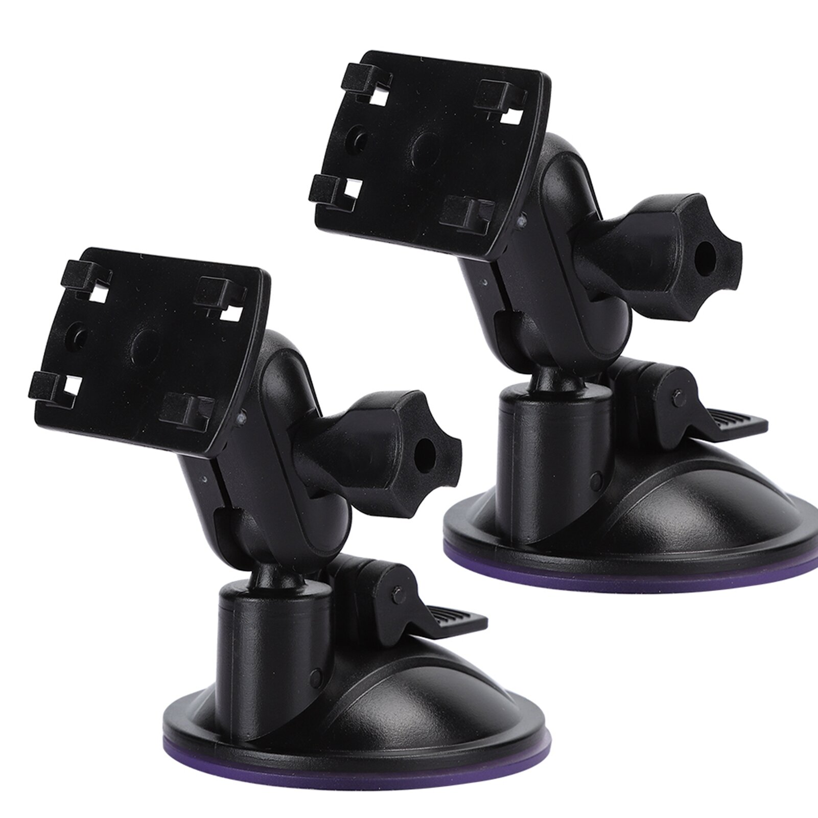 HD H3041 65mm 2Pcs Car GPS Navigator Driving Recorder Suction Cup Bracket(Four Jaw Heads )