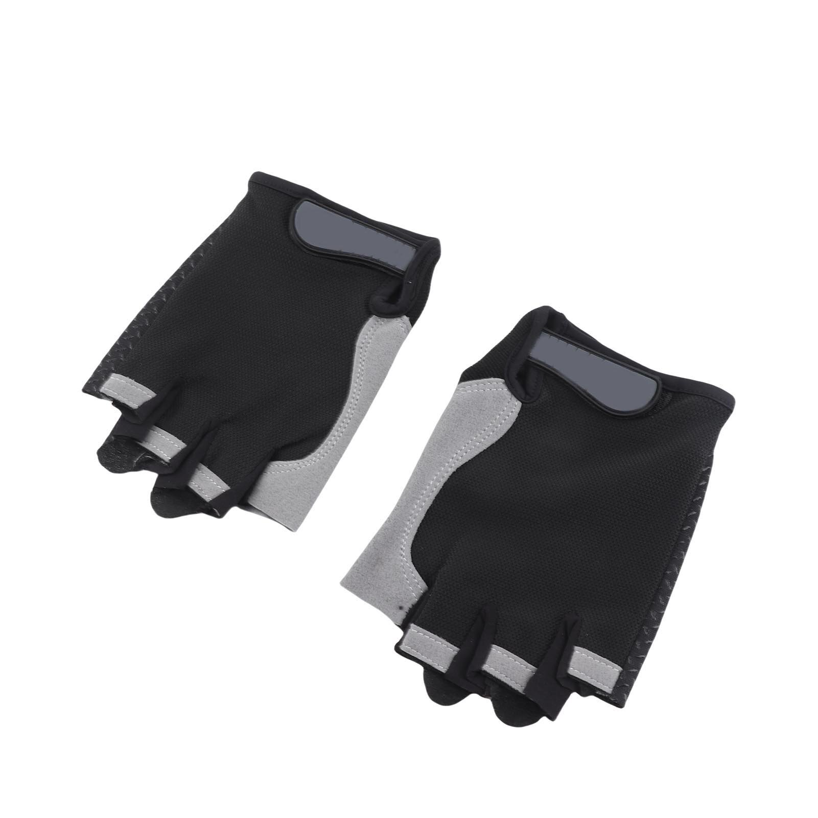 Перчатки для горного велосипеда с полупальцами, противоскользящие перчатки для велоспорта, дышащие летние перчатки для фитнеса, износостойкие для мужчин и женщин