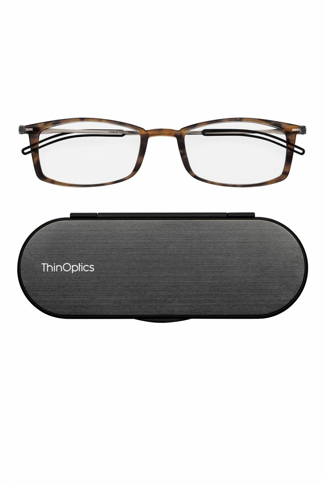 Супертонкие компактные очки +2,5 для чтения ThinOptics бруклин