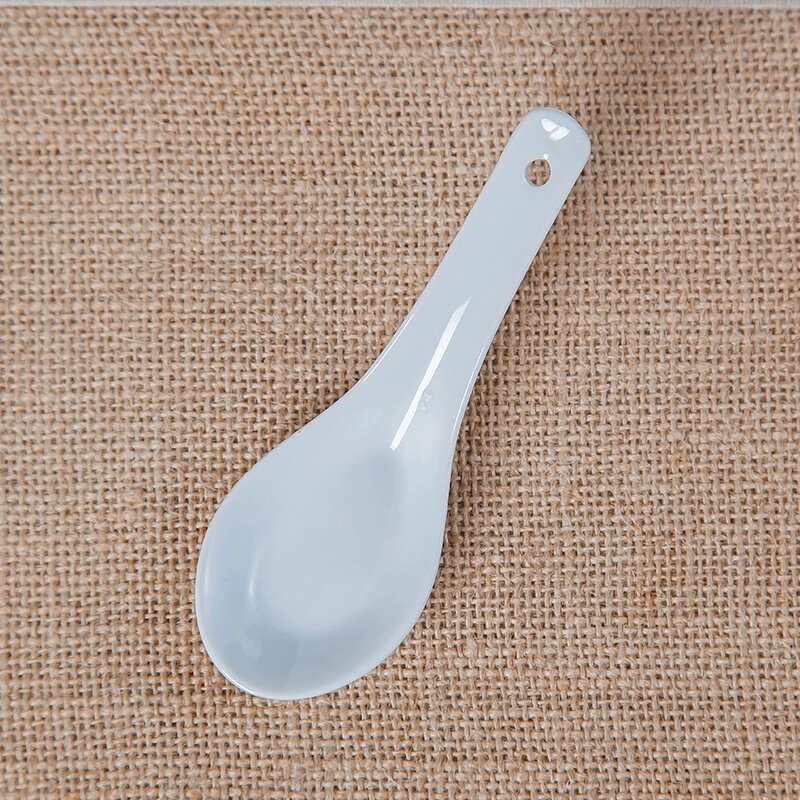 10 упаковок ложек, керамических ложек, маленьких ложек, керамической посуды Цзиндэчжэнь, сине-белые изысканные бытовые