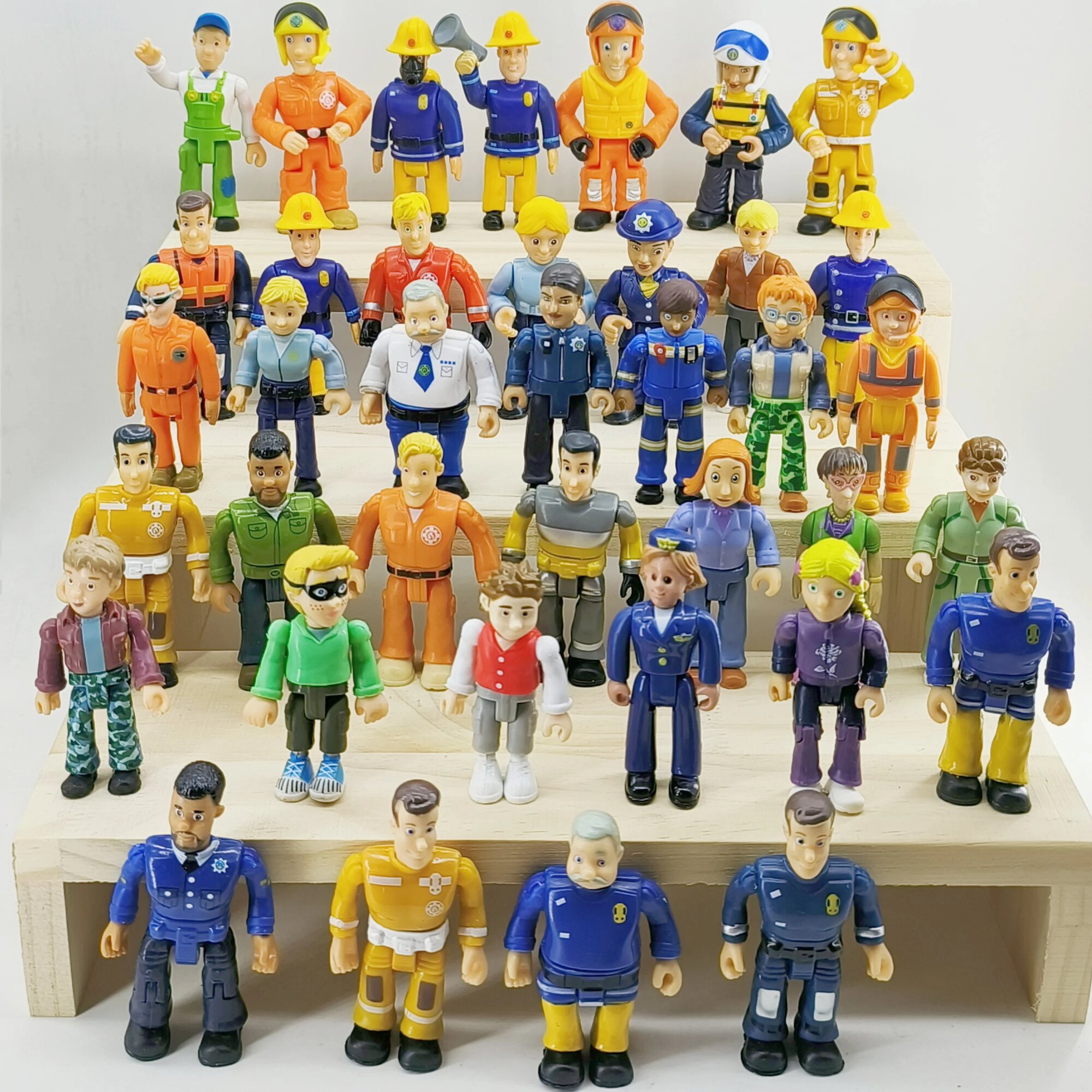 Фигурки пожарного Сэма 10 шт.