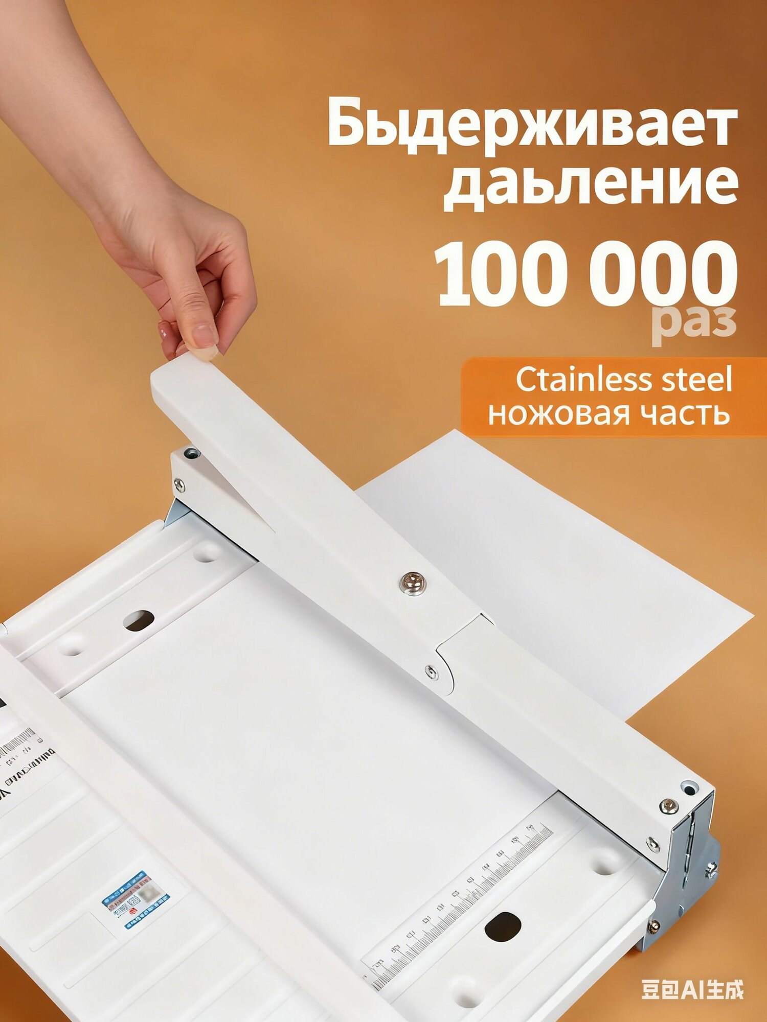 Эксклюзивный ручной аппарат для выполнения биговки и фальцовки бумажных листов