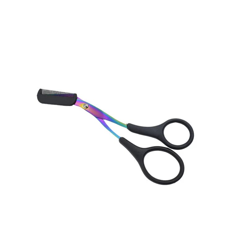 Ножницы для бровей LEKGAVD, Color titanium black