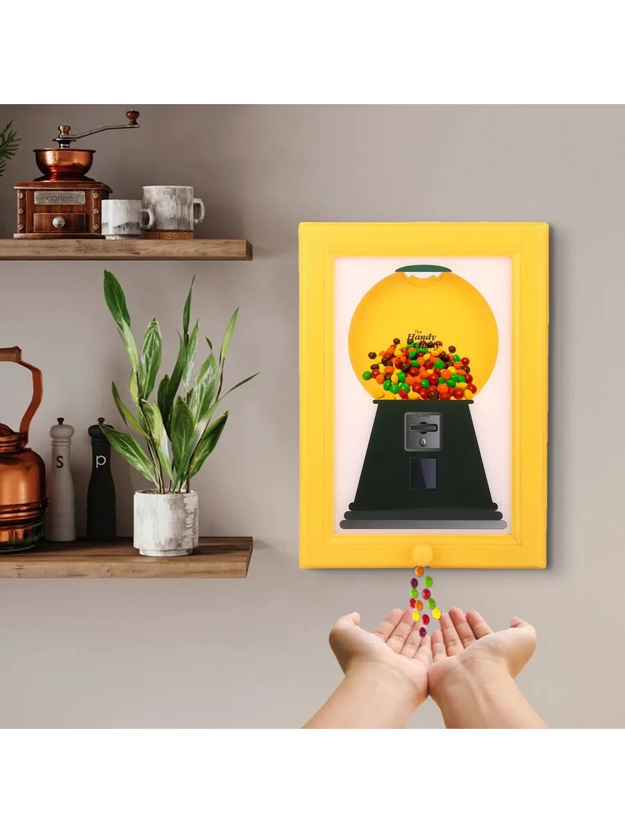 2-в-1 Фоторамка-диспенсер для конфет; универсальный дизайн, декор для дома