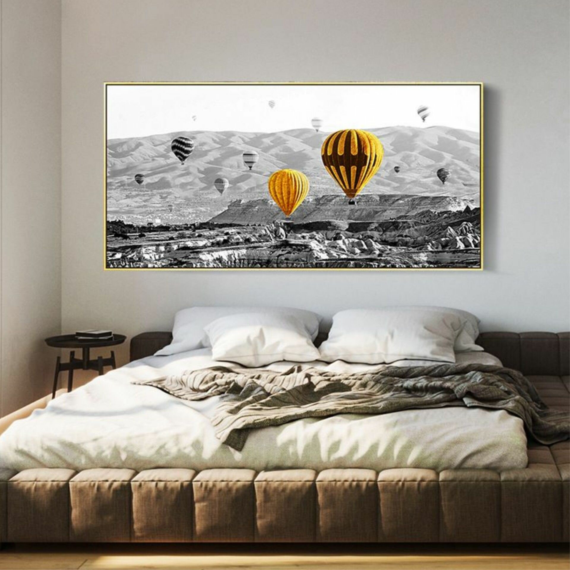 Алмазная мозаика "Воздушный шар" 120х50 см