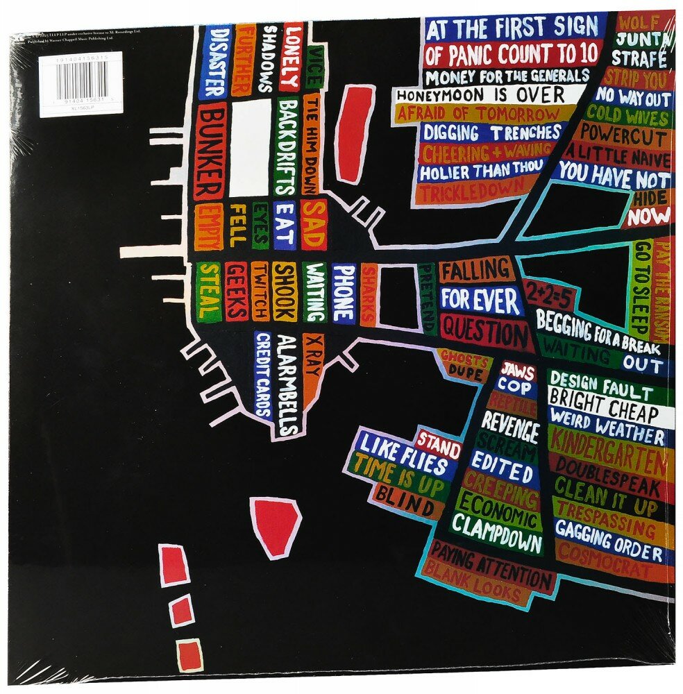 Виниловая пластинка Radiohead. Hail To The Thief (Live Recordings 2003-2009) (LP, винил, черный) (Картонный конверт)